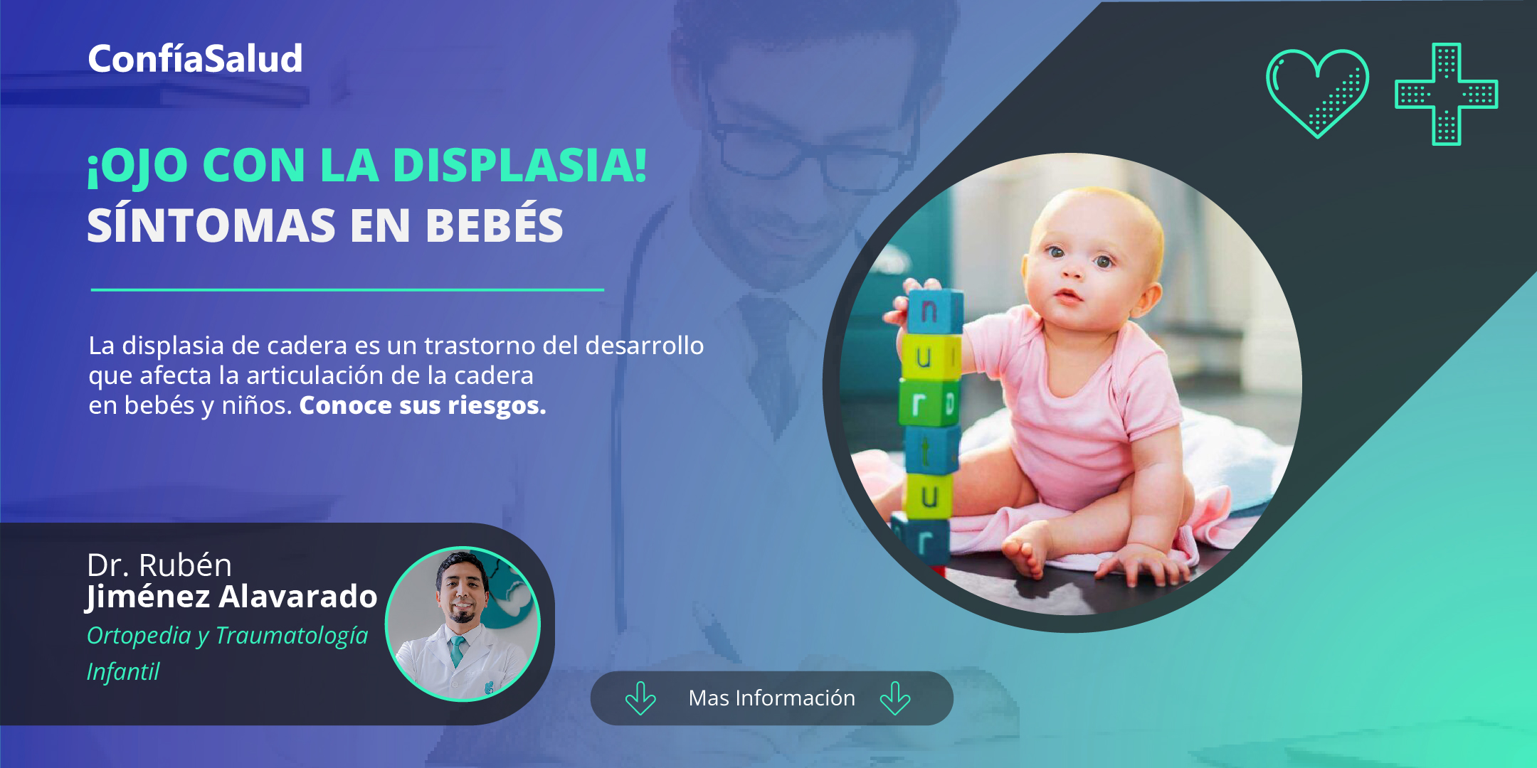 Displasia de cadera en niños: Detección temprana y tratamiento